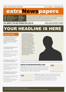 Free Newspaper Template Pack For Word | Extranewspapers